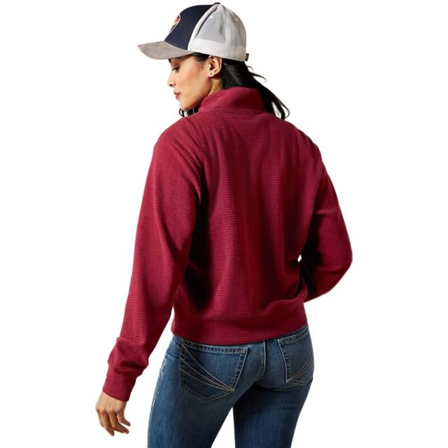 (取寄) アリアット レディース ハイ ヌーン 1/2-ジップ プルオーバー - ウィメンズ Ariat women High Noon 1/2-Zip Pullover - Women's Beaujolais