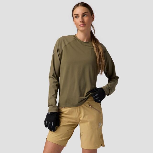 (取寄) バックカントリー レディース エンパイア ロングスリーブ ジャージ - ウィメンズ Backcountry women Empire Long-Sleeve Jersey - Women's Kalamata