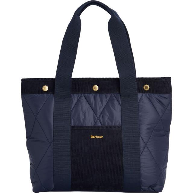 (取寄) バブアー トート バッグ Barbour Healy Tote Bag Navy
