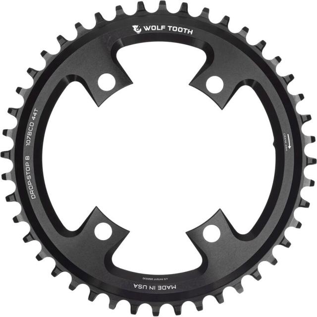 (取寄) ウルフトゥースコンポーネンツ 107 BCD スラム チェーンリング Wolf Tooth Components 107 BCD SRAM Chainring Black