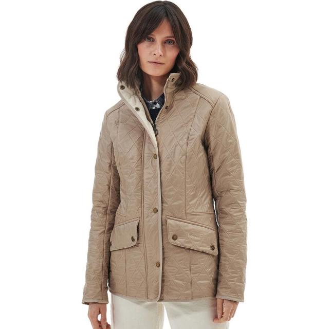 (取寄) バブアー レディース キャバルリー ポーラーキルト ジャケット - ウィメンズ Barbour women Cavalry Polarquilt Jacket - Women's Light Fawn
