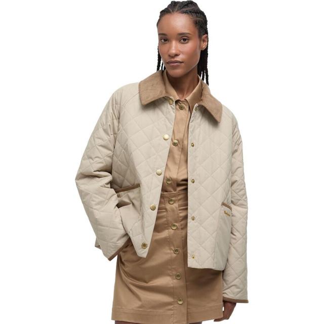 (取寄) バブアー レディース アニス キルト ジャケット - ウィメンズ Barbour women Anise Quilt Jacket - Women's Light Sand/Ancient
