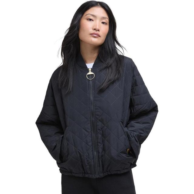 (取寄) バブアー レディース キルト ジャケット - ウィメンズ Barbour women Emlyn Quilt Jacket - Women's Black/Ancient