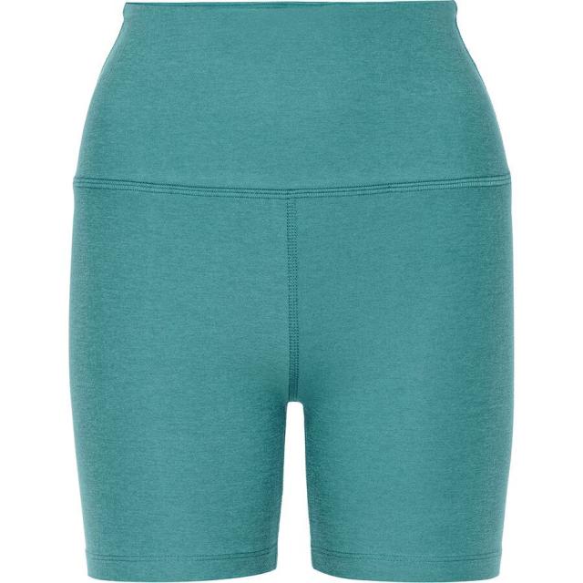 (取寄) ビヨンドヨガ レディース スペースダイ キープ ペース バイカー ショート - ウィメンズ Beyond Yoga women Spacedye Keep Pace Biker Short - Women's Deep Aqua Heather