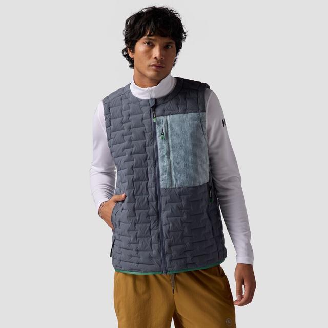 (取寄) バックカントリー メンズ プリマロフト バッフル ストレッチ ベスト - メンズ Backcountry men Peale Primaloft Stitch-Free Baffle Stretch Vest - Men's Turbulence