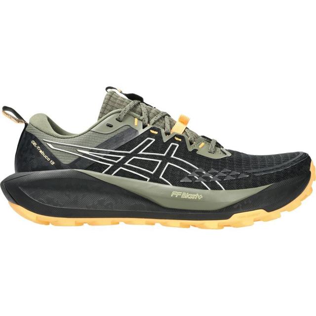 (取寄) アシックス メンズ ゲル-トラブーコ 13 トレイル ランニング シューズ - メンズ Asics men Gel-Trabuco 13 Trail Running Shoe - Men's Black/Cream