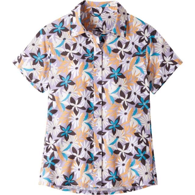 (取寄) クラブライドアパレル レディース バンダラ スプラッシュ プレイド ジャージ - ウィメンズ Club Ride Apparel women Bandara Splash Plaid Jersey - Women's Lavender Floral