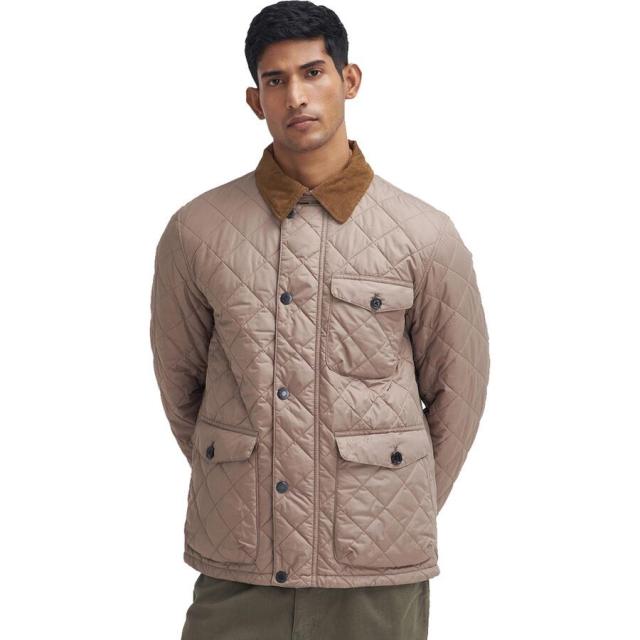 (取寄) バブアー メンズ キルテッド ジャケット - メンズ Barbour men Hornby Quilted Jacket - Men's Timberwolf