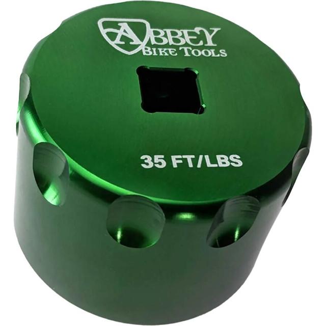 (取寄) アビーバイクツール ボトム ブラケット ソケット - シングル-サイド Abbey Bike Tools Bottom Bracket Socket - Single-Sided Green