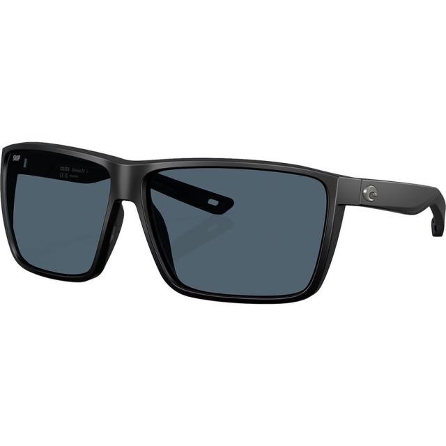 (取寄) コスタ リンコン リ 580P ポーラライズド サングラス Costa Rincon II 580P Polarized Sunglasses Matte Black/Gray 580P
