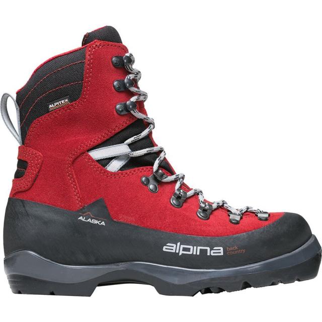 (取寄) アルピナ アラスカ バックカントリー ブーツ - Alpina Alaska Backcountry Boot - 2026 Black/Red