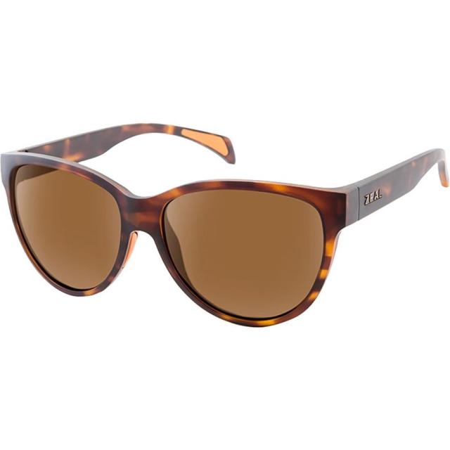 (取寄) ジール レディース イザベル ポーラライズド サングラス - ウィメンズ Zeal women Isabelle Polarized Sunglasses - Women's Matte Tortoise/Ellume Copper