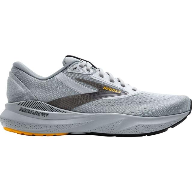 (取寄) ブルックス メンズ アドレナリン GTS 24 ランニング シューズ - メンズ Brooks men Adrenaline GTS 24 Running Shoe - Men's Alloy/White/Gold Fusion