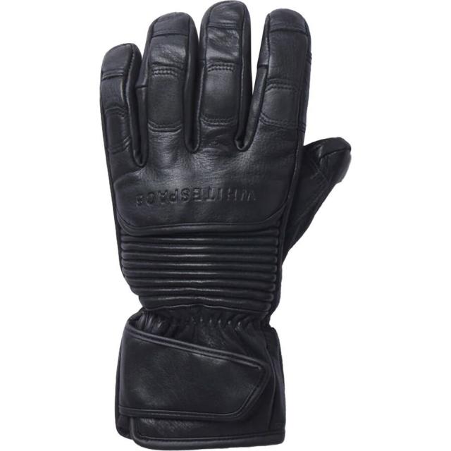 (取寄) ホワイトスペース レザー グローブ WHITESPACE Leather Glove Black