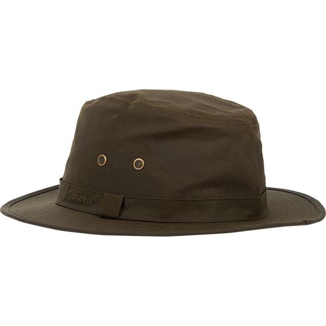 (取寄) バブアー ドーソン ワックス サファリ ハット Barbour Dawson Wax Safari Hat Olive