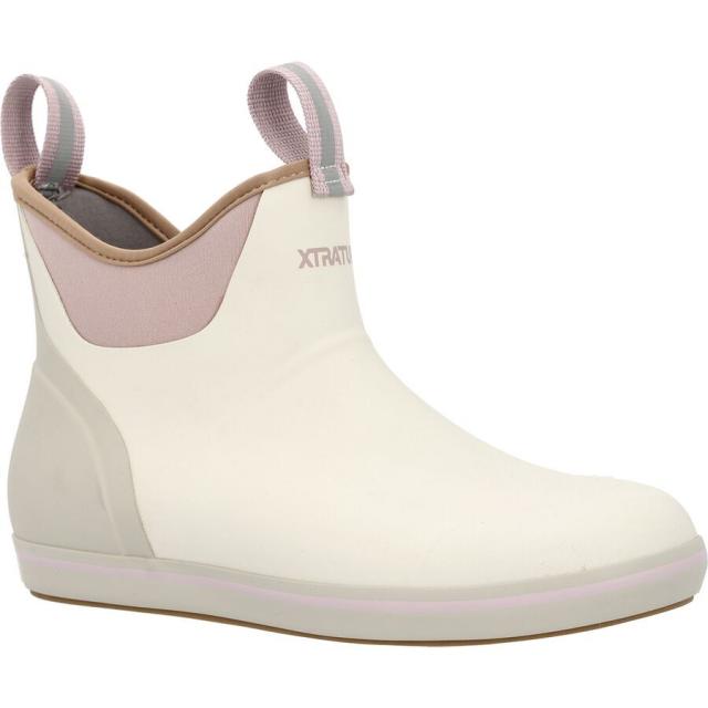 (取寄) エクストラタフ レディース アンクル 6インチ デック ブーツ - ウィメンズ Xtratuf women Ankle 6in Deck Boot - Women's Ivory2