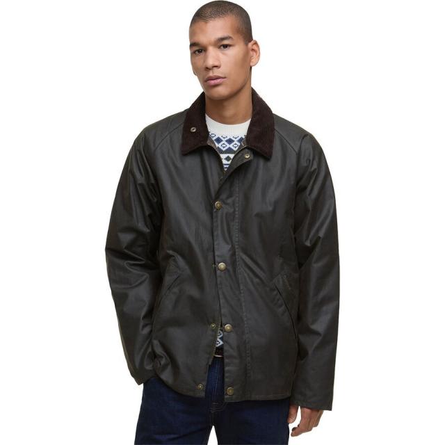 (取寄) バブアー メンズ トラッカー ワックス ジャケット - メンズ Barbour men Tracker Wax Jacket - Men's Olive