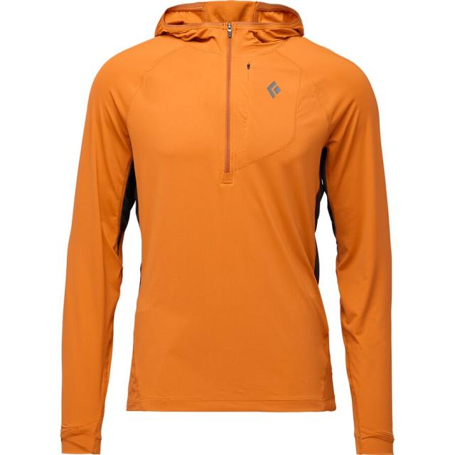 (取寄) ブラックダイヤモンド メンズ アルペングロー プロ パーカー - メンズ  men Alpenglow Pro Hoodie - Men's Saffron