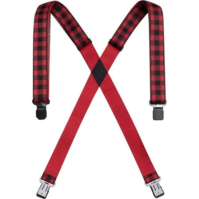 (取寄) アーケード ジェサップ プレイド サスペンダーズ Arcade Jessup Plaid Suspenders Black/Burnt