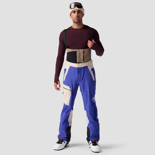 (取寄) バックカントリー メンズ カーディアック エクスポア 3l ツーリング コンバーチブル ビブ - メンズ Backcountry men Cardiac Xpore 3L Touring Convertible Bib - Men's  Blue