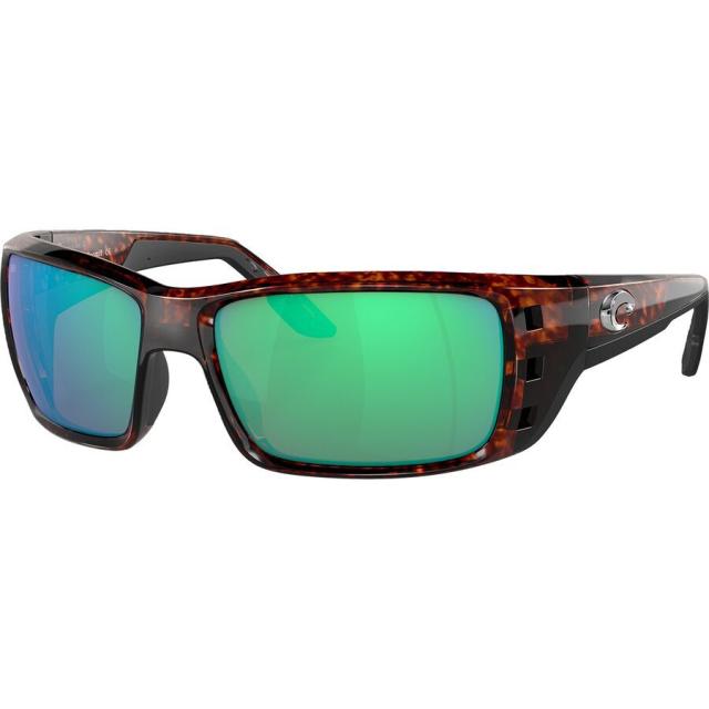 (取寄) コスタ パーミット 580G ポーラライズド サングラス Costa Permit 580G Polarized Sunglasses Tortoise/Green Mirror