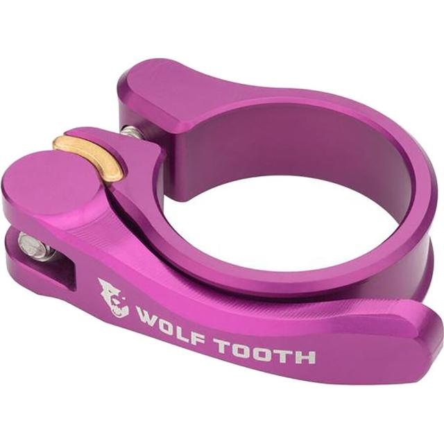 (取寄) ウルフトゥースコンポーネンツ クイック リリース シートポスト クランプ Wolf Tooth Components Quick Release Seatpost Clamp Purple