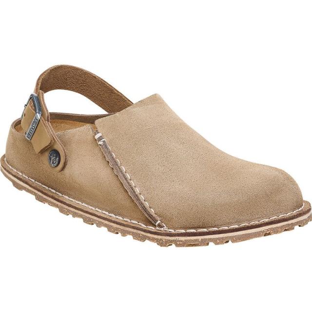 (取寄) ビルケンシュトック レディース ルトリー スエード ナロー クロッグ - ウィメンズ Birkenstock women Lutry Suede Narrow Clog - Women's Gray Taupe Suede