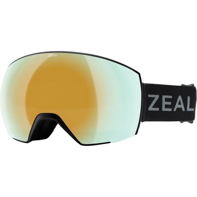 (取寄) ジール ハングファイア ポーラライズド ゴーグルズ Zeal Hangfire Polarized Goggles Pol Alchemy/Dk Night, Extra- Persim Sky Blue Mir