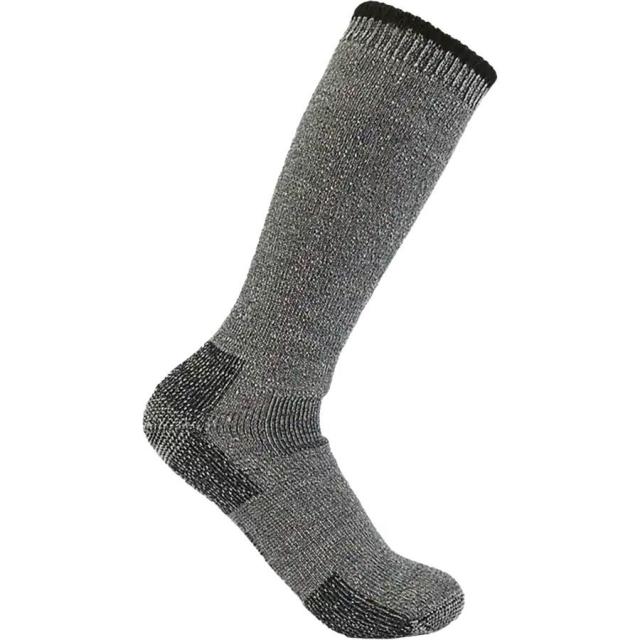 (取寄) メンズ ウール ブレンド ブーツ ソックス - メンズ Carhartt Gloves men Wool Blend Boot Sock - Men's Charcoal