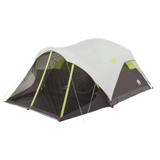 (取寄) コールマン 6-パーソン スティール クリーク ファスト ピッチ ドーム テント + スクリーン ルーム Coleman 6-Person Steel Creek Fast Pitch Dome Tent + Screen Room Green