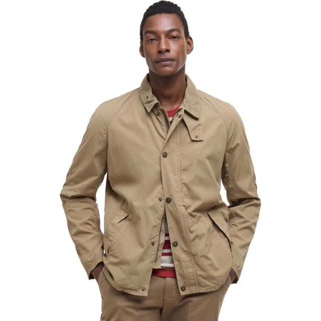(取寄) バブアー メンズ トラッカー カジュアル ジャケット - メンズ Barbour men Tracker Casual Jacket - Men's Washed Stone