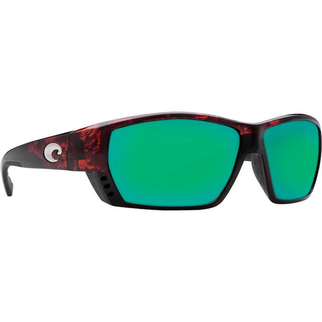 (取寄) コスタ ツナミ アレイ 580P ミラード ポーラライズド サングラス Costa Tuna Alley 580P Mirrored Polarized Sunglasses Tortoise/Green Mirror 580P