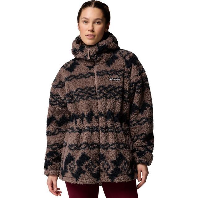 (取寄) コロンビア レディース レア エスケープ フーデット フルジップ ジャケット - ウィメンズ Columbia women Rare Escape Hooded Full-Zip Jacket - Women's Iron Knit Knot Tonal