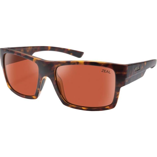(取寄) ジール メンズ リッジウェイ サングラス - メンズ Zeal men Ridgway Sunglasses - Men's Matte Red Tortoise/Rose
