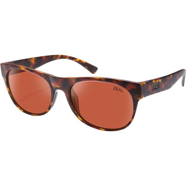 (取寄) ジール レディース シェラ サングラス - ウィメンズ Zeal women Sierra Sunglasses - Women's Matte Red Tortoise/Rose