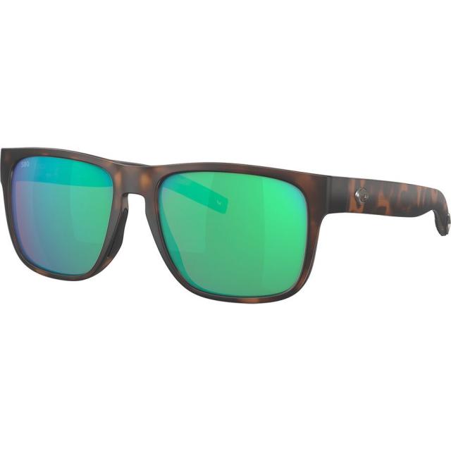 (取寄) コスタ スピアロ 580G ポーラライズド サングラス Costa Spearo 580G Polarized Sunglasses Matte Tortoise Frame/Green Mirror 580G