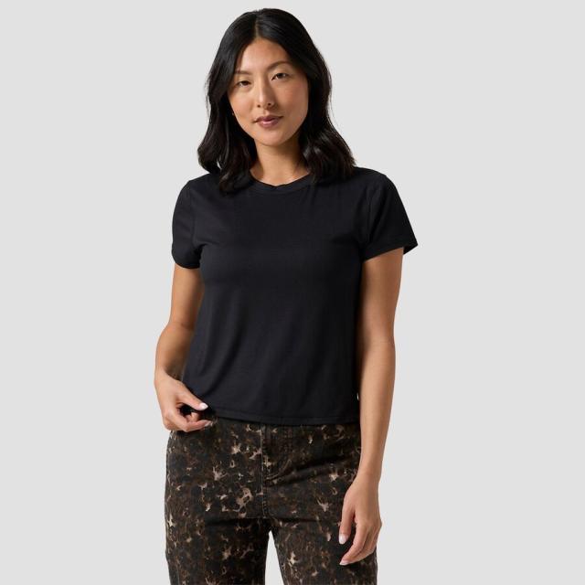 (取寄) バックカントリー レディース ディスティネーション クルー トップ - ウィメンズ Backcountry women Destination Crew Top - Women's Black