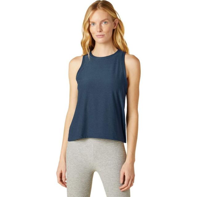 (取寄) ビヨンドヨガ レディース フェザーウェイト リバランス タンク トップ - ウィメンズ Beyond Yoga women Featherweight ReBalance Tank Top - Women's Nocturnal Navy