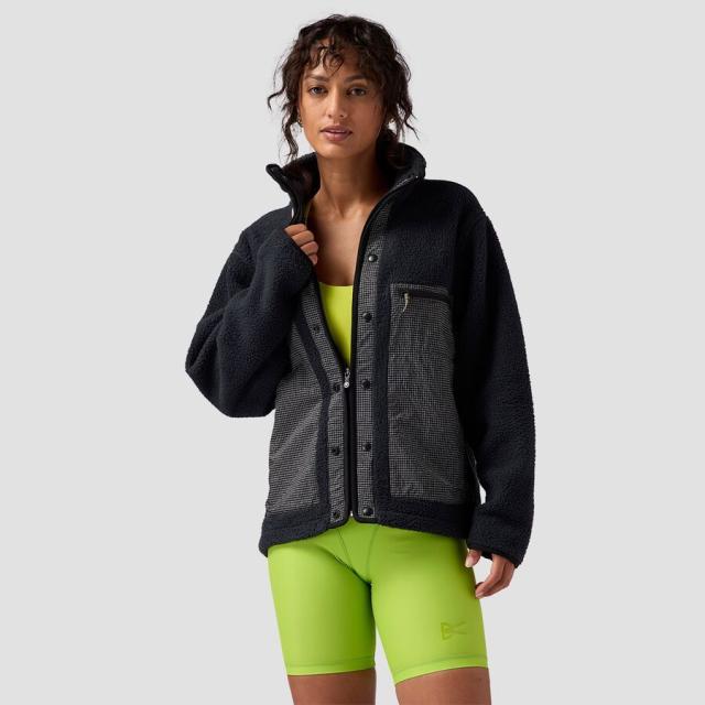 (取寄) バックカントリー レディース ワンダー ジャケット - ウィメンズ Backcountry women Wander Pile-Fleece Jacket - Women's Black