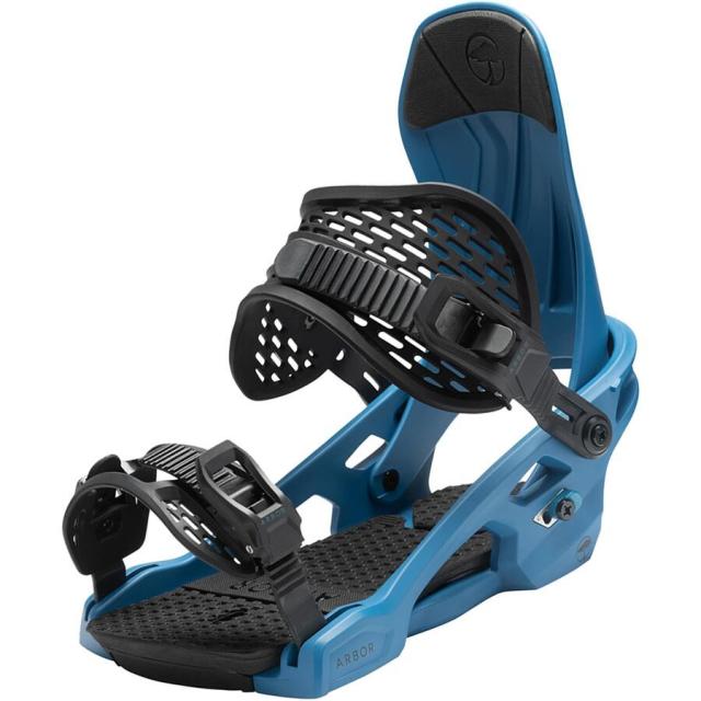 (取寄) アーバー スプルース スノーボード バインディング - 2023 Arbor Spruce board Binding - 2023 Blue