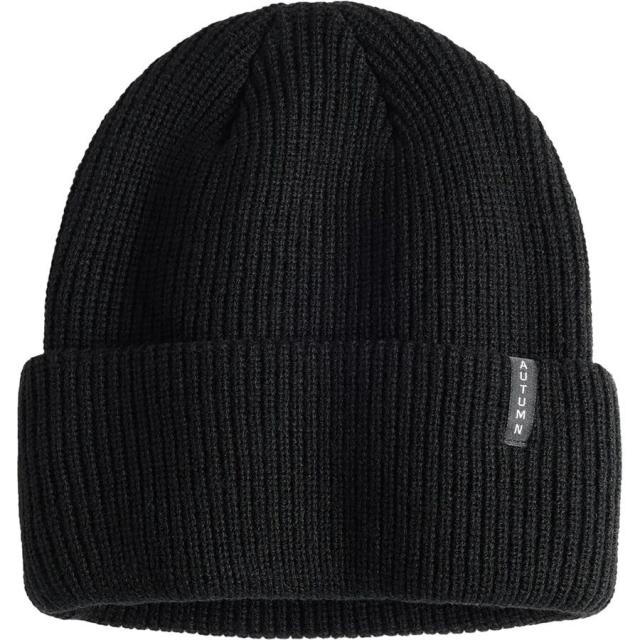 (取寄) オータム セレクト ソリッド ビーニー Autumn Select Solid Beanie Black