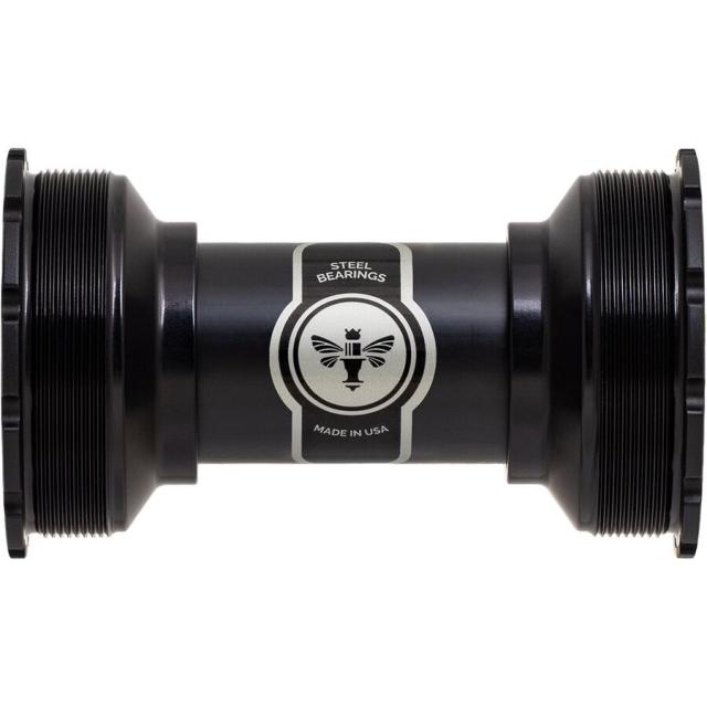 (取寄) クリスキング スレッドフィット T47-24i ボトム ブラケット - セラミック Chris King ThreadFit T47-24i Bottom Bracket - Ceramic Matte Jet