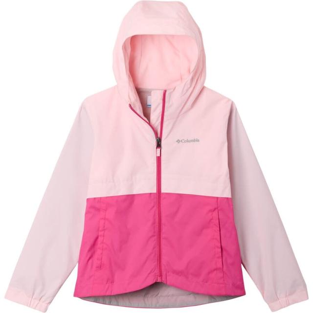 (取寄) コロンビア ガールズ レイン-ジラ リ ジャケット - ガールズ Columbia girls Rain-Zilla II Jacket - Girls' Satin Pink/Pink Ice