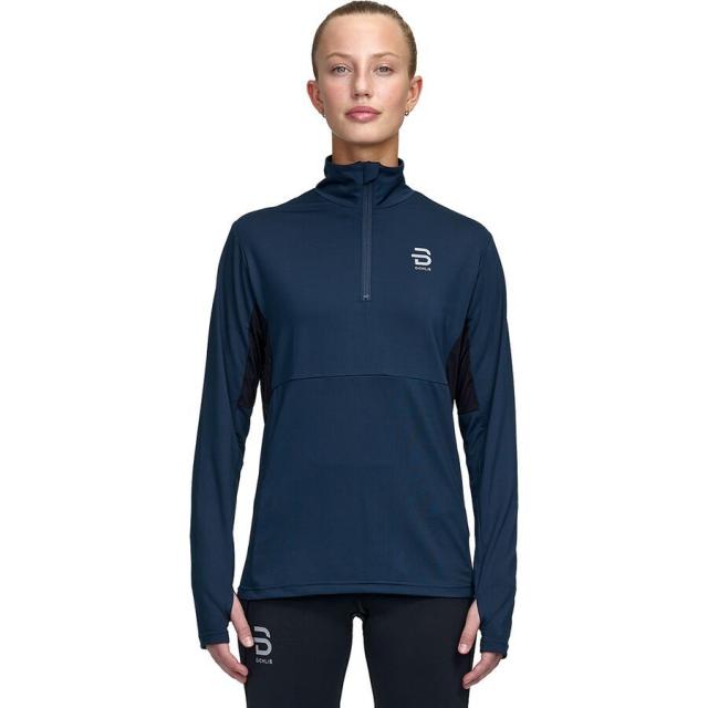 (取寄) ビヨルンダーリ レディース ラン ロング-スローブ シャツ - ウィメンズ Bjorn Daehlie women Run Long-Sleeve Shirt - Women's Navy