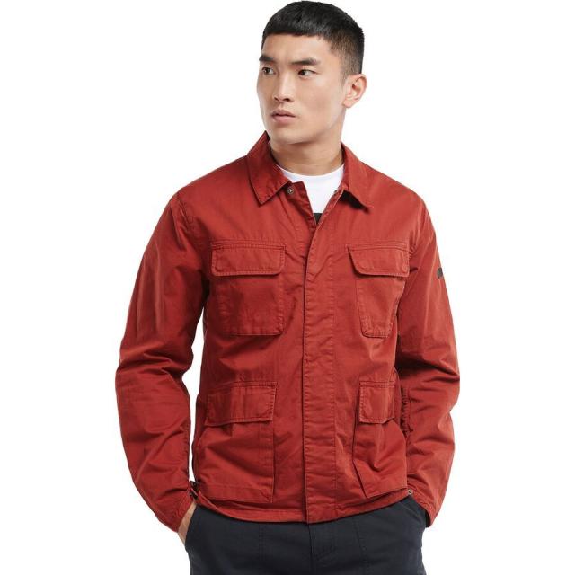 (取寄) バブアーインターナショナル メンズ ディオン カジュアル ジャケット - メンズ Barbour International men Dion Casual Jacket - Men's Clay Red