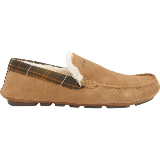 (取寄) バブアー メンズ モンティ モカシン スリッパ - メンズ Barbour men Monty Moccasin Slipper - Men's Camel Suede