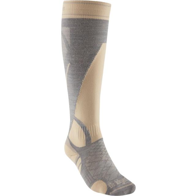 (取寄) ブリッジデール レディース スキー ライトウェイト メリノ エンデュランス ソックス - ウィメンズ Bridgedale women Ski Lightweight Merino Endurance Sock - Women's Grey/Nature