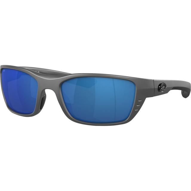 (取寄) コスタ ホワイトチップ プロ 580G ポーラライズド サングラス Costa Whitetip Pro 580G Polarized Sunglasses Matte Gray/Blue Mirror 580G