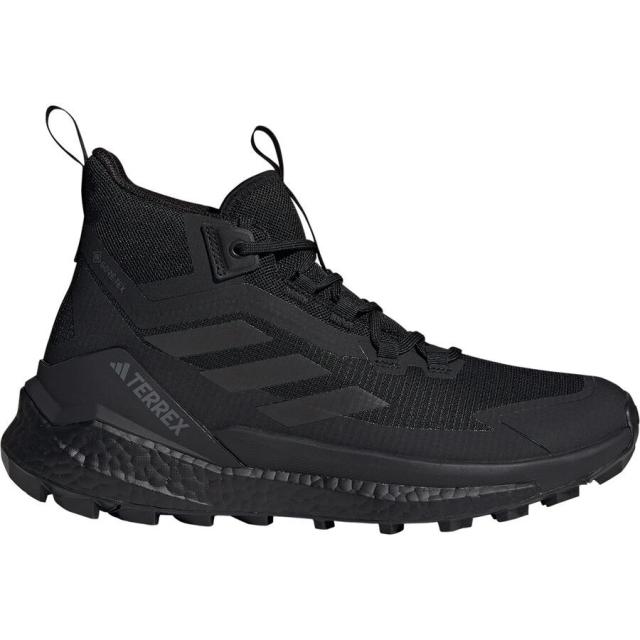(取寄) アディダステレックス メンズ テレックス フリー ハイカー 2 Gtx ハイキング ブーツ - メンズ Adidas TERREX men Terrex Free Hiker 2 GTX Hiking Boot - Men's Core Black/Core Black/Grey Four