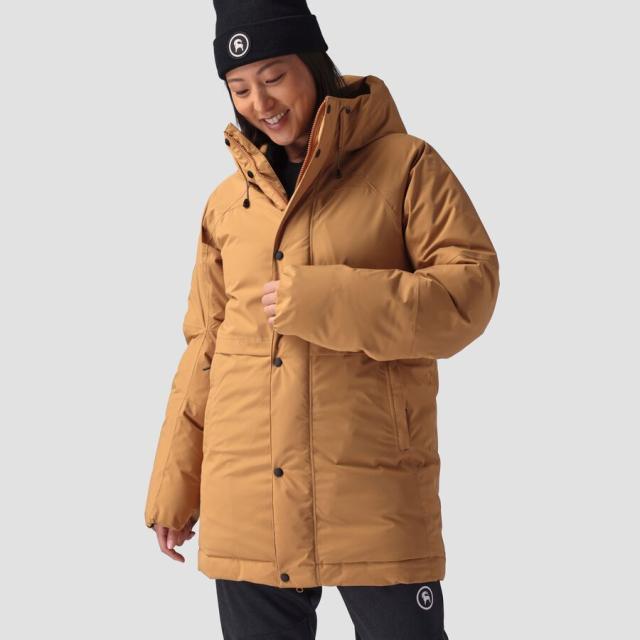 (取寄) バックカントリー レディース アライド ダウン アプレ パーカー - ウィメンズ Backcountry women ALLIED Down Apres Parka - Women's Bistre